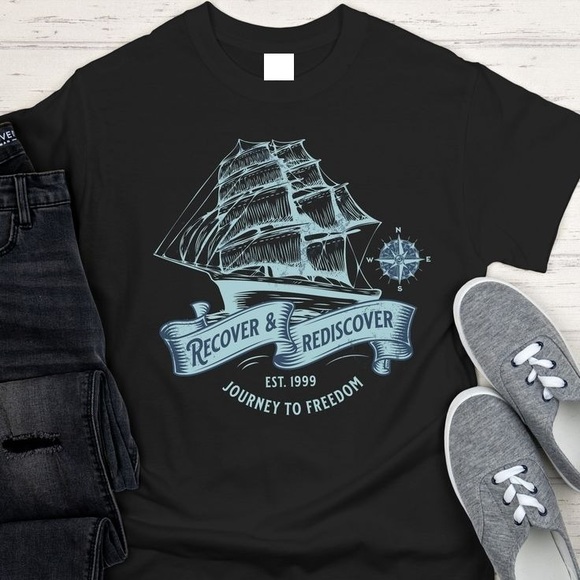 Danjord | Shirts | Custom Recovery Tshirt Recover And Rediscover Retro ...